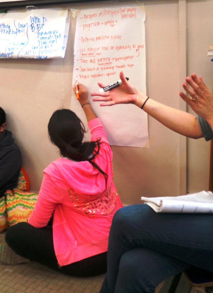 Improving Class Discussions - The Teaching Experiment